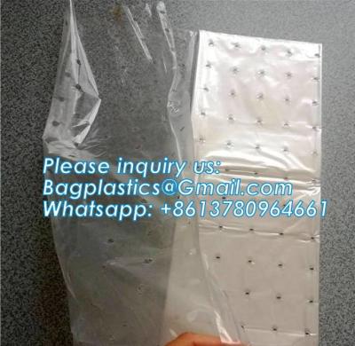 Cina Perforated Tomato Tube Cover Frost Protection Bag Garden Used Cover Tomato Growing Covers Sleeves With Ties in vendita