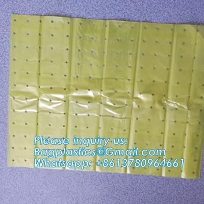 China Pe Mulch Film With Holes For Agriculture Perforated Red Plastic Mulch For Peppers Crop Cover For Tomatoes for sale