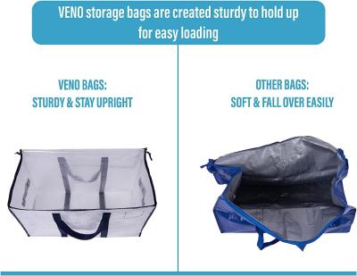 Cina Le grandi chiare borse commoventi extra resistenti W/Backpack attacca le forti maniglie & chiusure lampo, totalizzatori di stoccaggio per economia di spazio in vendita