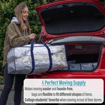 Cina Le grandi chiare borse commoventi extra resistenti W/Backpack attacca le forti maniglie & chiusure lampo, totalizzatori di stoccaggio per economia di spazio in vendita