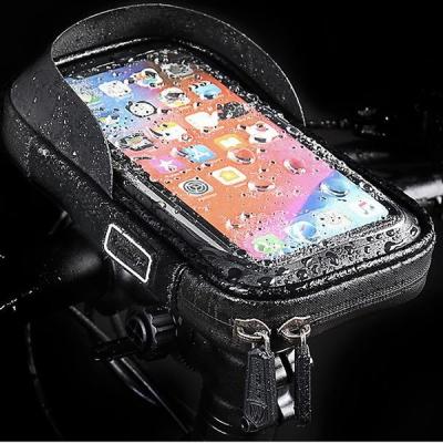 Cina Bike Phone Mount Bag Bike Front Frame Handlebar Bag Waterproof Bike Phone Holder Case Bicycle Accessories Pouch in vendita