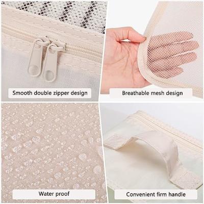 Cina Travel Luggage Packing Organizers With Laundry Bag, Compression Storage Shoe Bag, Makeup Bag, Clothing Underwear Bag in vendita