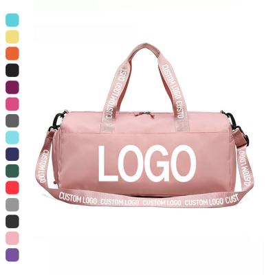 Cina Custom Design Water Proof Teen Girls Dance Duffel Bag Fitness Handbags Traveling Weekender Sports Duffle Bags in vendita