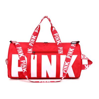 Cina Custom Design Water Proof Teen Girls Dance Duffel Bag Fitness Handbags Traveling Weekender Sports Duffle Bags in vendita