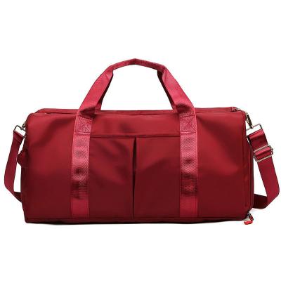 Cina Fashion Personalized Waterproof Carry-On Luggage Overnight Weekender Bag Leisure Gym Tote Duffel Sport Bag For Ladies in vendita