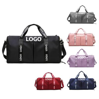 Cina Fashion Personalized Waterproof Carry-On Luggage Overnight Weekender Bag Leisure Gym Tote Duffel Sport Bag For Ladies in vendita