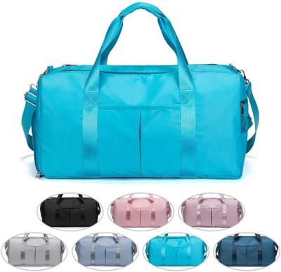 Cina Fashion Personalized Waterproof Carry-On Luggage Overnight Weekender Bag Leisure Gym Tote Duffel Sport Bag For Ladies in vendita