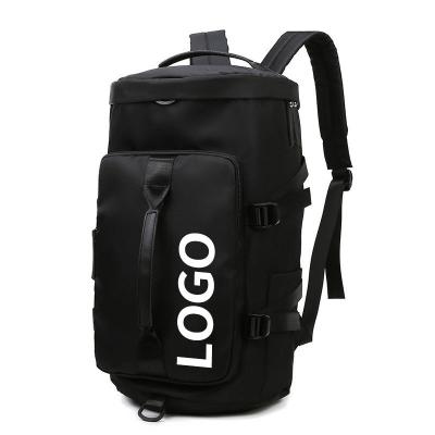 Cina Custom Logo Short-Distance Weekend Gym Sports Backpack Travel Duffle Bags With Shoes Compartment in vendita