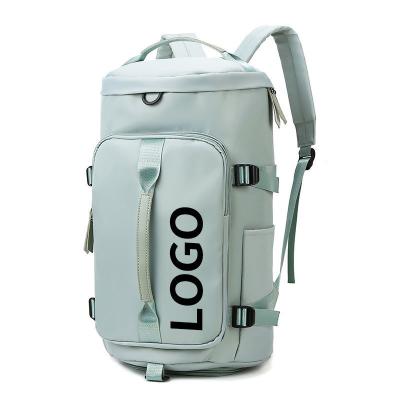 Cina Custom Logo Short-Distance Weekend Gym Sports Backpack Travel Duffle Bags With Shoes Compartment in vendita