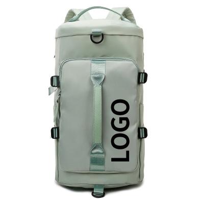 Cina Custom Logo Short-Distance Weekend Gym Sports Backpack Travel Duffle Bags With Shoes Compartment in vendita