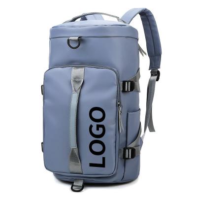 Cina Custom Logo Short-Distance Weekend Gym Sports Backpack Travel Duffle Bags With Shoes Compartment in vendita