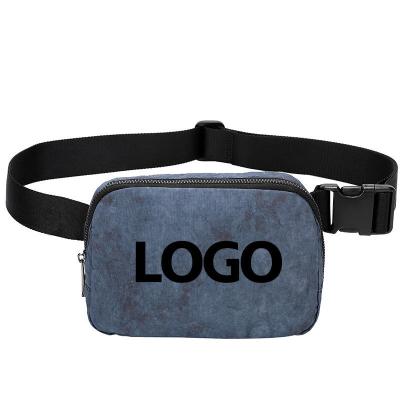 Cina Wholesale Custom Logo Men's Shoulder Slanted Bag New Big Capacity Women Nylon Crossbody Chest Bag Waist Pack in vendita
