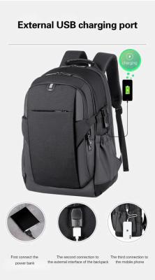 Cina Multi functional Classic Fashion Laptop Backpack for Men Camping Outdoor Custom Logo Travel Sport Backpack with USB in vendita