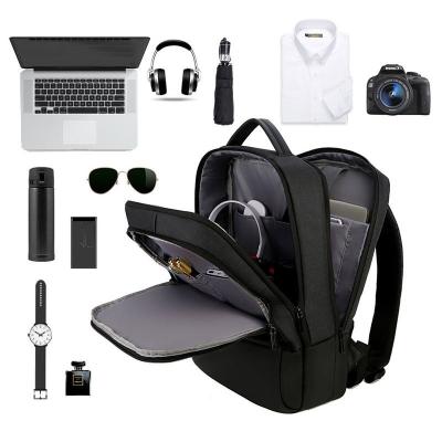 China Fashion Unisex Waterproof Oxford Casual Zipper Smart Backpack For Laptop Usb Charging Backpack for sale