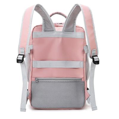 Cina Backpack Manufacturer Laptop School Student Backpack Bags China Waterproof Polyester Travel Backpack Bag With Usb in vendita