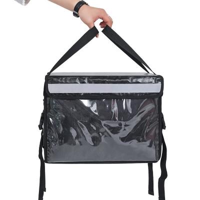 Cina 62L Extra Large Cooler Bag Car Ice Pack Insulated Thermal Lunch Pizza Bag Fresh Food Delivery Container Refrigerator Bag in vendita