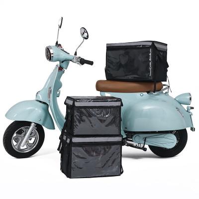 Cina 62L Extra Large Cooler Bag Car Ice Pack Insulated Thermal Lunch Pizza Bag Fresh Food Delivery Container Refrigerator Bag in vendita