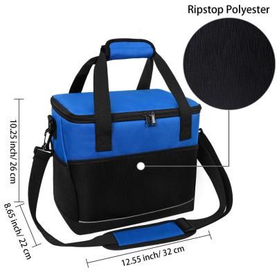 Cina Wholesale Large Ice Cream Cooling Thermal Insulated Bags To Keep Food Cold Cool Lunch Bag For Women Men in vendita