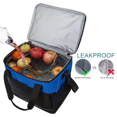 Cina Wholesale Large Ice Cream Cooling Thermal Insulated Bags To Keep Food Cold Cool Lunch Bag For Women Men in vendita