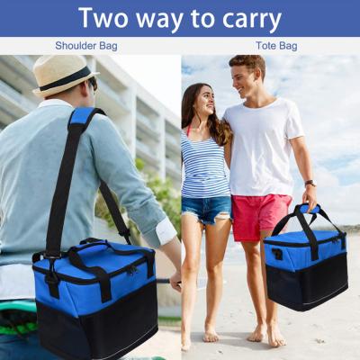 Cina Wholesale Large Ice Cream Cooling Thermal Insulated Bags To Keep Food Cold Cool Lunch Bag For Women Men in vendita