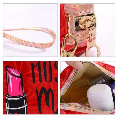 Cina Wholesale Custom Large Capacity Trending Eco Friendly Pouch Travel Organizer Packaging Cosmetic Bags & Cases in vendita