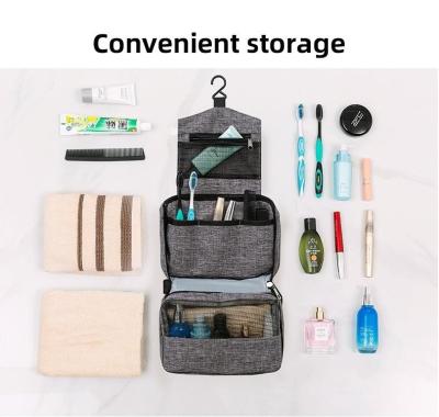 Cina High Capacity Toiletries Organizer Storage Cosmetic Cases Travel Waterproof Portable Women Makeup Hanging Toiletry in vendita