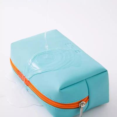 Cina Customized Sustainable Packaging Cross-Border Portable PU Women'S Makeup Bag Cute Waterproof Storage Bag in vendita