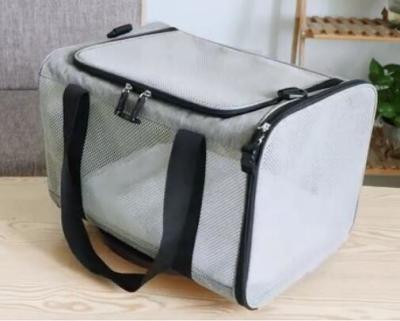 China Dog Cat Carrier Airline Approved Pet Carrier Expandable Soft Sided Dog Travel Carrier Bag Dog Saddle Bag Pack for sale