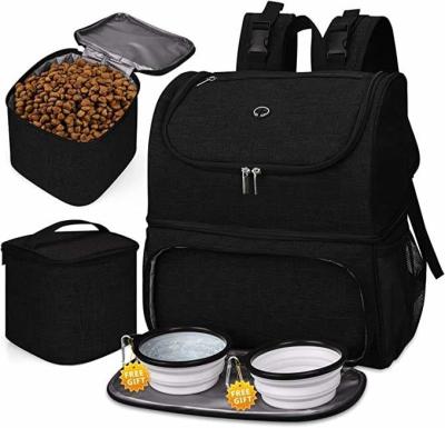 Cina Pet Travel Bag For Dog Cat Weekend Tote Organizer Bag For Dogs Travel Food Carriers Bag in vendita