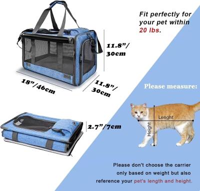 Cina Pets Carrier Designed For Cats Small Dogs Puppies Pet Travel Carrying Handbag Pet Carrier in vendita