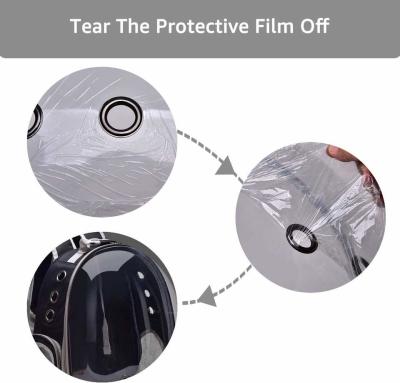 Cina Transparent Capsule Pet Bag Carrier Luggage Case Transparent Trolley Case With Trolley Wheels in vendita