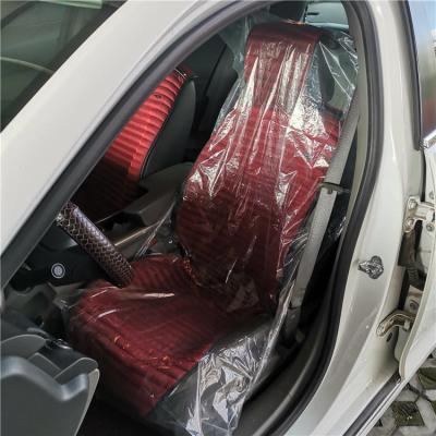 China Disposable Seat Covers, Car Disposable Universal Pla Seat Covers for Airplane Seats, Salon Chairs, Restaurant Seat for sale
