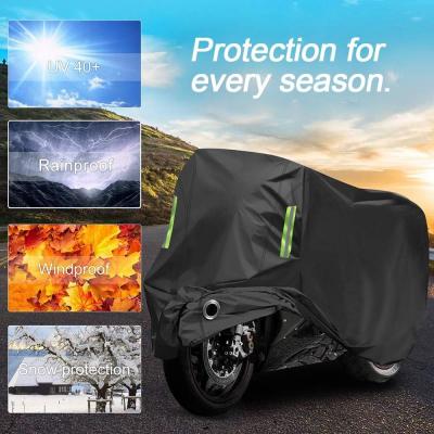 Cina Motorcycle Cover All Season,Universal Weather Durable Quality Waterproof Sun Outdoor Protection Scooter Shelter Tear in vendita
