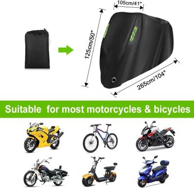 Cina Motorcycle Cover All Season,Universal Weather Durable Quality Waterproof Sun Outdoor Protection Scooter Shelter Tear in vendita