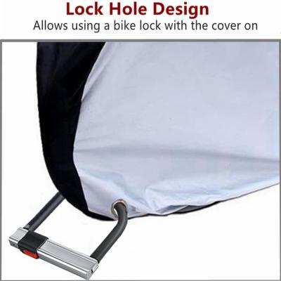 Cina Bike Covers, Outdoor Waterproof Bicycle Covers With Lock Hole For Mountain Road Electric Bikes in vendita