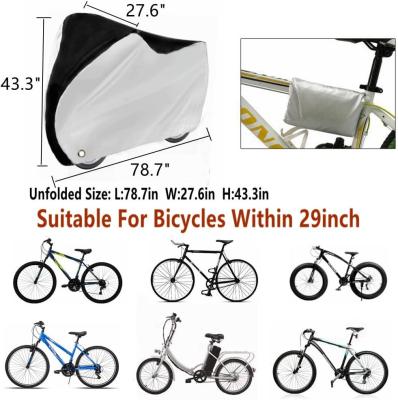 Cina Bike Covers, Outdoor Waterproof Bicycle Covers With Lock Hole For Mountain Road Electric Bikes in vendita