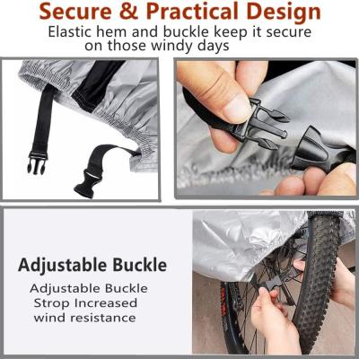 Cina Bike Covers, Outdoor Waterproof Bicycle Covers With Lock Hole For Mountain Road Electric Bikes in vendita