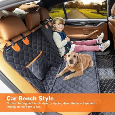 China Dog Seat Cover Car Seat Cover for Pets 100%Waterproof Pet Seat Cover Hammock 600D Heavy Duty Scratch Proof Nonslip for sale