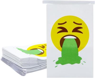 Cina Paper Disposable Vomit Bags for Car Motion Sickness, Barf, Throw Up, Puke for Car, Uber, Travel, and Mornings Sickness in vendita