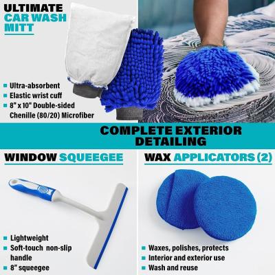 Cina Car Cleaning Tools Kit, Car Detailing Kit, Car Detailing Brush Set with Carry Bag, Auto Drill Brush Car Wash Kit in vendita