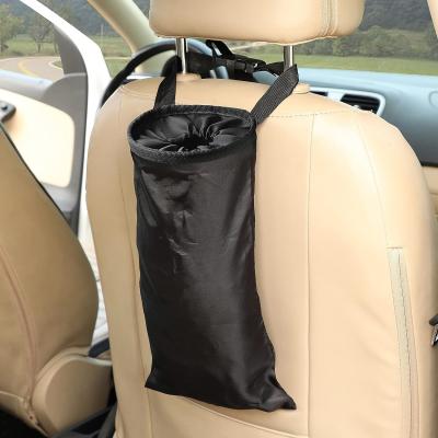 Cina Car Trash Bag Hanging with Elastic Opening & Easy Mount | Auto Garbage Can with Waterproof Oxford Material in vendita