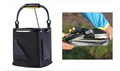 Cina Portable Fishing Water Pail for Camping Traveling Hiking Fishing Boating Gardening with 4.5 Meters Rope in vendita