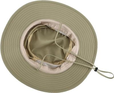Cina Wide Brim Bucket Hat Foldable Boonie Hat for Fishing Hiking Garden Safari Beach Breathable for Fishing, Hiking, Camping in vendita