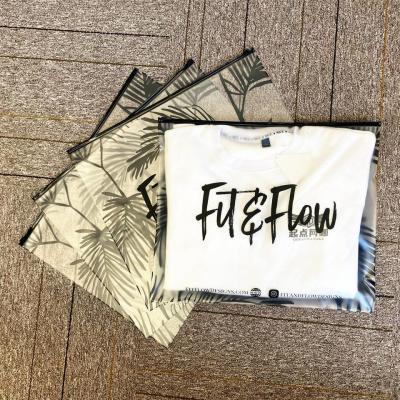 Cina Custom Printed Logo Frosted Plastic Bag Clothes Zip Lock Self Sealing Bag Clothing Packaging Frosted Zipper Bags in vendita
