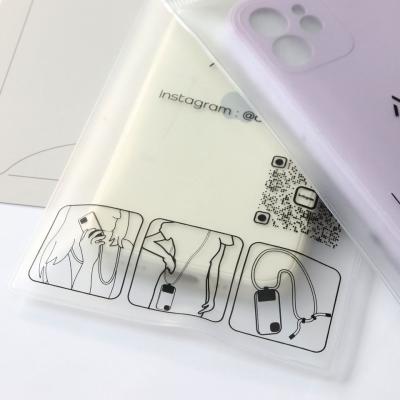 Cina Customized Brand Logo Fashion Mobile Phone Case For IPhone Mobile Phone Charging Line PVC Plastic Packaging in vendita