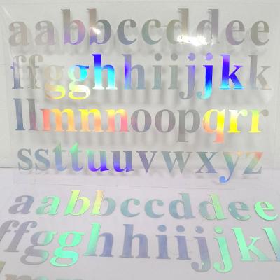 China Customized Logo Made Label Holographic Sticker Rainbow Effect Custom Hologram Sticker for sale