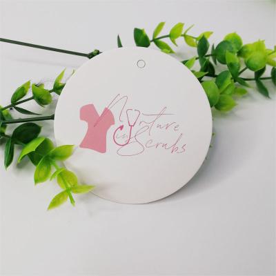 China Luxury Custom Logo Clothing Tags With Your Own Logo Foil Printing/Private Swing Tags For Clothing for sale