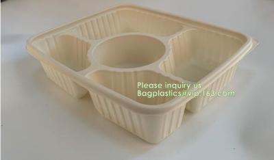 China Takeout Takeaway Good Eco Sugarcane 800ml Lunch Box Clamshell Disposable Biodegradable Food Containers With Custom Logo for sale