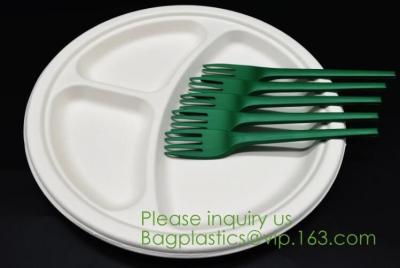 Cina Tableware Bagasse Plate Bagasse Containers Bagasse Clamshell Bagasse Tray Bagasse Cup Bagasse Lids Bagasse Cutle in vendita