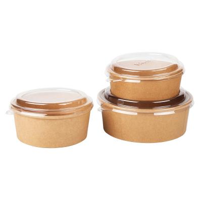 Cina Restaurant Packaging Breakfast Box Take Away, Compostable Bento Boxes, Disposable Food Container Soup Salad Paper Bowl in vendita
